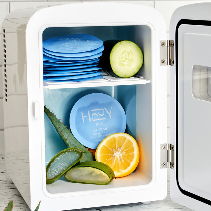 Hydrating Hyaluronic Acid Face Mask – Fridge-Fresh – HPPY Skin